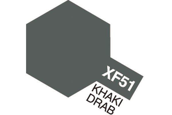 TAMIYA XF-51 KHAKI DRAB - Materialbutiken.se