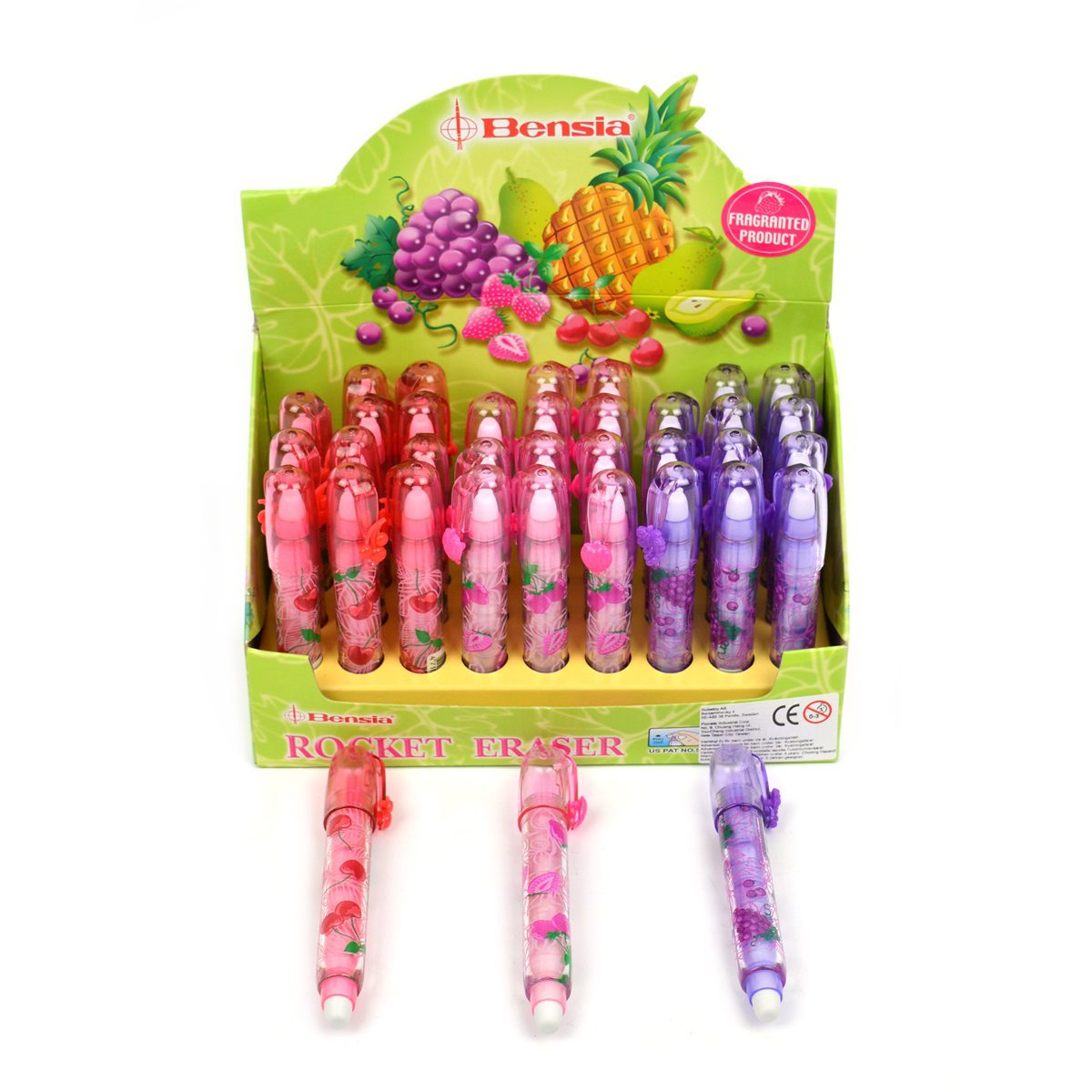 SUDDGUMMI ROCKET FRUIT M LUKT - Materialbutiken.se